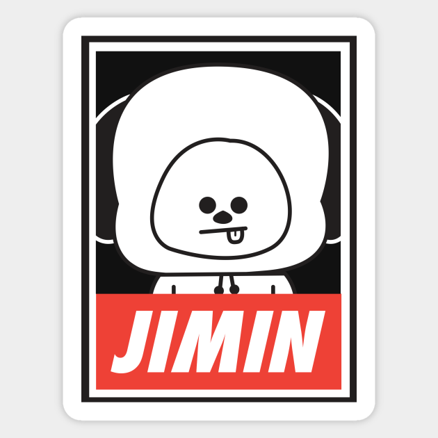 BT21 Jimin - Bts - Sticker | TeePublic BT21 Jimin - Bts - Sticker | TeePublic